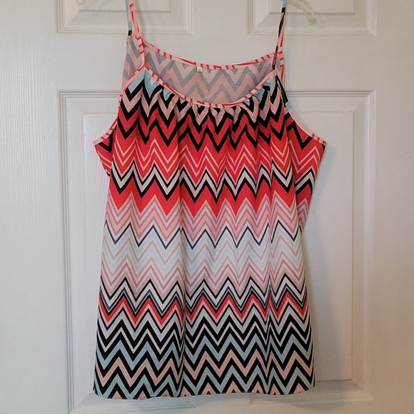 Tops | Nwot Colorful Tank Top | Poshmark